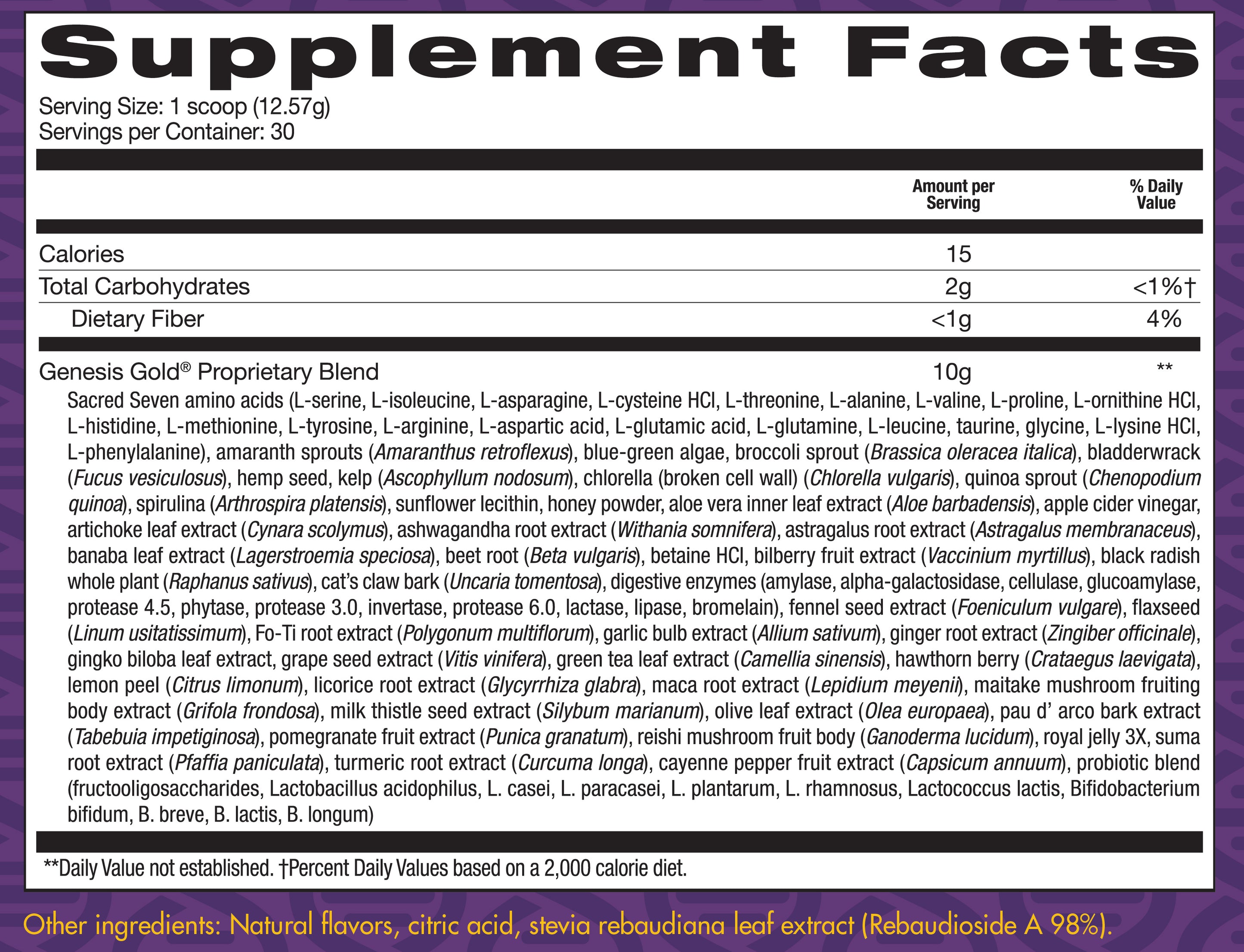 Genesis Gold® – Genesis Health Products